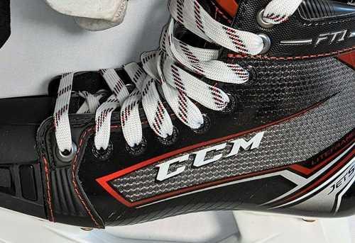 Хоккейные коньки ccm jetspeed ft1 Int и sr