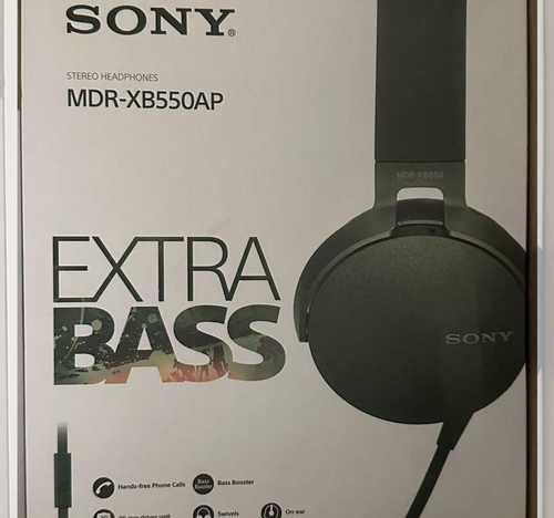 Наушники sony mdr xb550ap