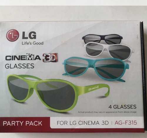 3D очки для телевизора LG