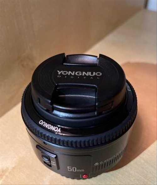 Продаю объектив Yongnuo AF 50mm f/1.8 для Canon