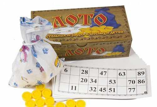 Лото (бочонок пластик) в картонной коробке 02-127