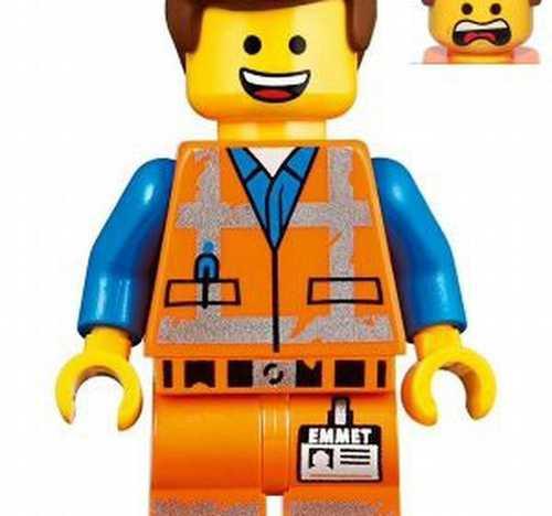 Минифигурка Lego Movie Emmet - Smile / Scream, Wo