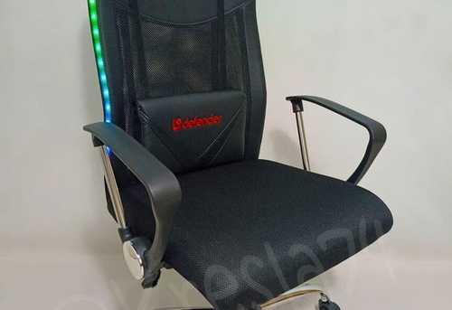 Игровое кресло Defender с RGB подсветкой