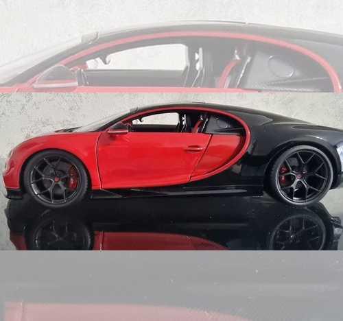 Bugatti Chiron Sport от Bburago 1:18