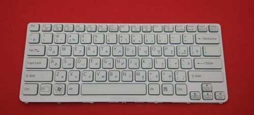 Клавиатура для ноутбука Sony Vaio SVE14A белая