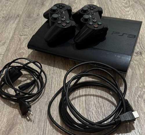 Sony playstation 3 прошитая 2 джостика игры