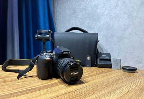 Зеркальный фотоаппарат Nikon D3400 + Bluetooth