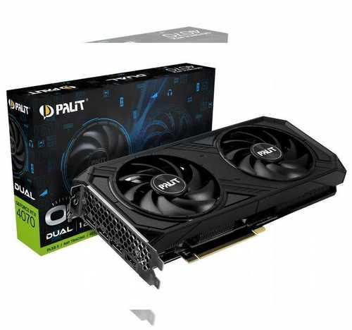 Видеокарта Palit RTX 4070 dual