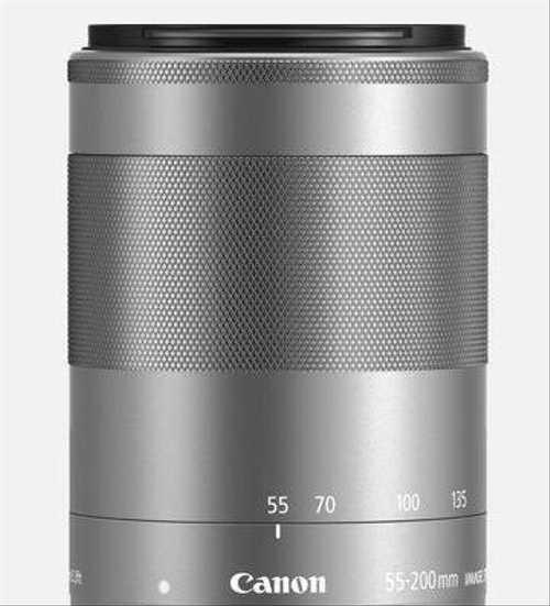 Новые Фотообъектив Canon EFM 55-200mm f/4.5-6.3 IS