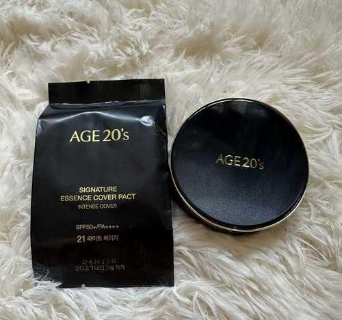 AGE 20's signature essence cover тон 21