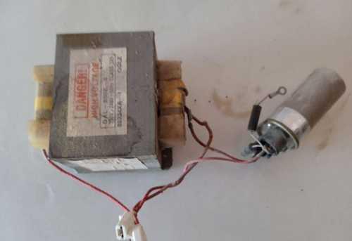 Трансформатор с конденсатором свч