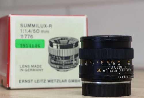 Leica 50mm f/1.4 Summilux-R