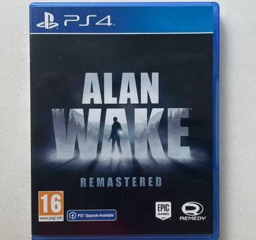 Alan Wake Remastered Ps4