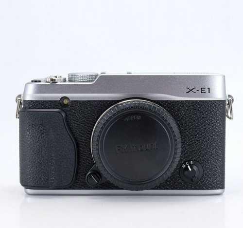 Fujifilm X-E1 body silver отл.сост.,гарантия