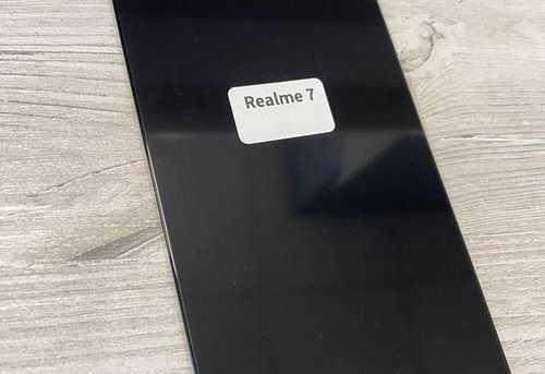 Дисплей Realme 7 в сборе с сенсором (чёрный)