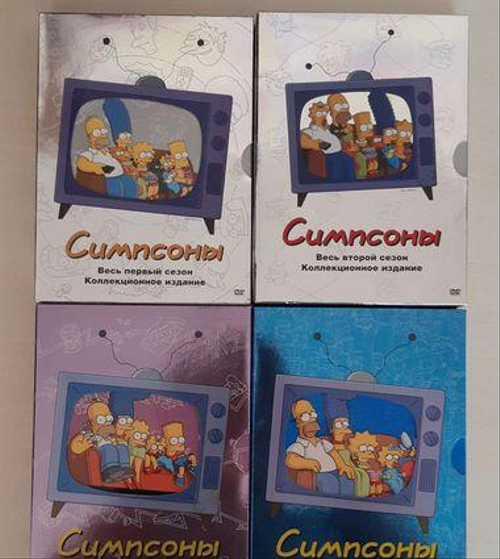 DVD: Симпсоны / The Simpsons / Футурама / Futurama