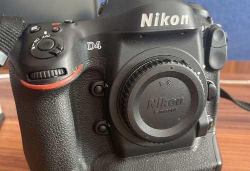 Nikon D4 body (пробег 11600) sn: 2021379
