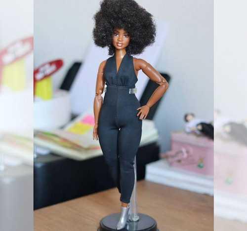 Кукла барби barbie looks Curvy Afra 2021