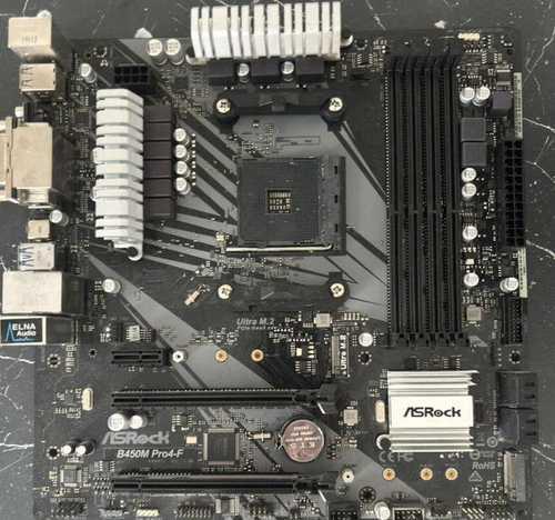 Материнская плата asrock b450m pro4 f