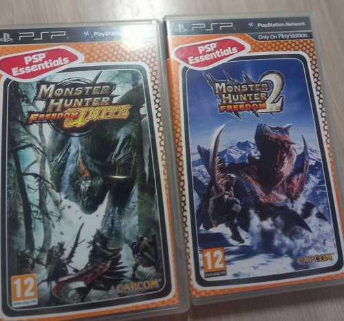 Monster hunter/ 2 диска PSP