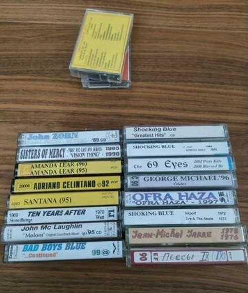 Аудиокассеты со студийными записями