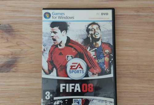 Компьютерная игра FIFA 08, б/у
