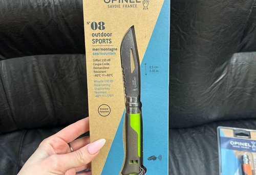 Нож Opinel №8 outdoor зеленый 001715
