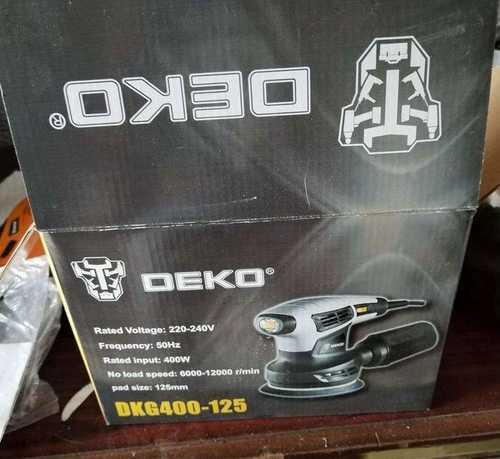 Шлифовальная машина Deko DKG 400-125