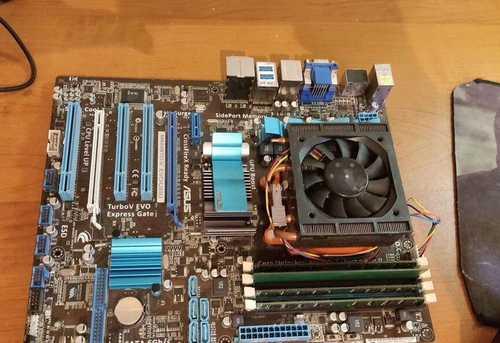 Связка Asus AM3+ Phenom 2 955 10Gb