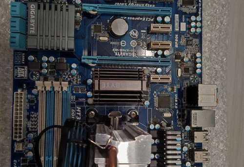 Материнская плата Gigabyte с процессором fx 4300
