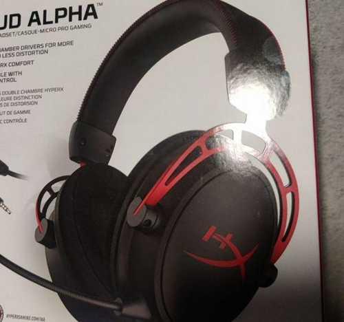 Наушники hyperx cloud alpha