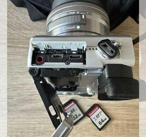 Sony alpha ilce 6400  SD карты 64 gb и 32 gb