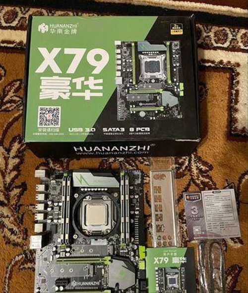 Xeon e5-2689 Huananzhi X79 16gb lga 2011 комплект