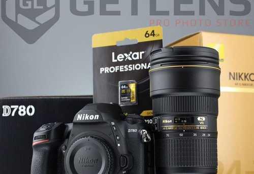Nikon D780 + Nikon AF-S 24-70 2.8 + Lexar 64Gb