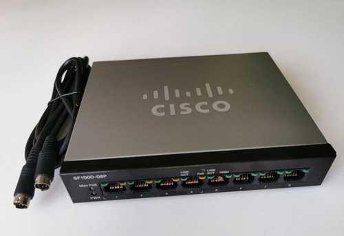 Коммутатор cisco SF100D-08P