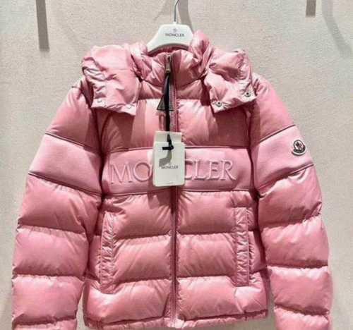 Пуховик Moncler женский с QR и NFC (Арт.58767)