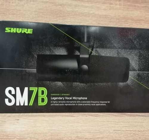 Микрофон Shure SM7B, черный