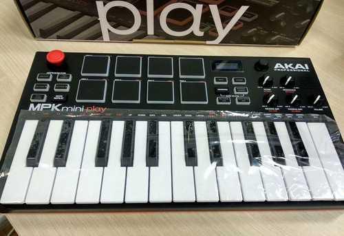 Миди клавиатура akai PRO MPK mini play mk3