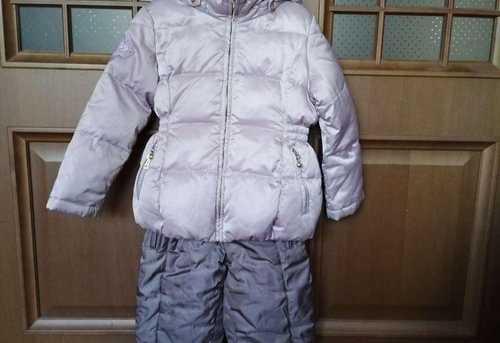 Зимний костюм для девочки 104 рост