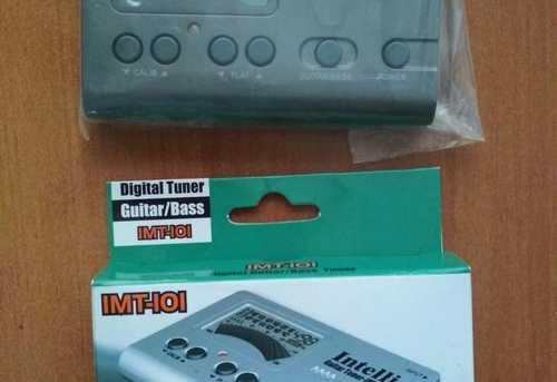 Тюнер гитара+бас Intelli IMT101