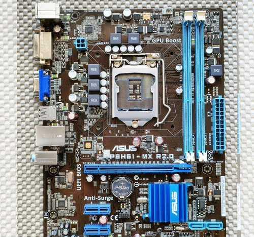 Asus P8H61-MX R2.0 сокет 1155