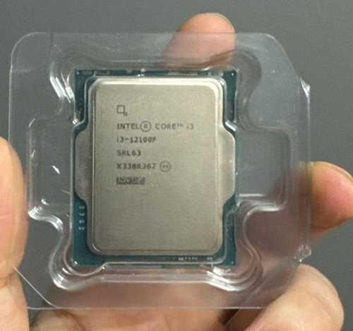 Процессор Intel Core i3-12100f Новый