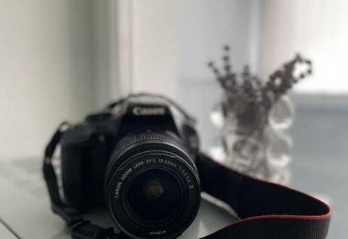 Зеркальный фотоаппарат canon eos 1100d kit 18-55