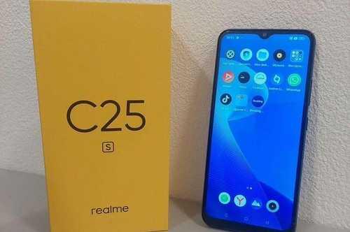 Realme C25s 4/64Gb полный комплект