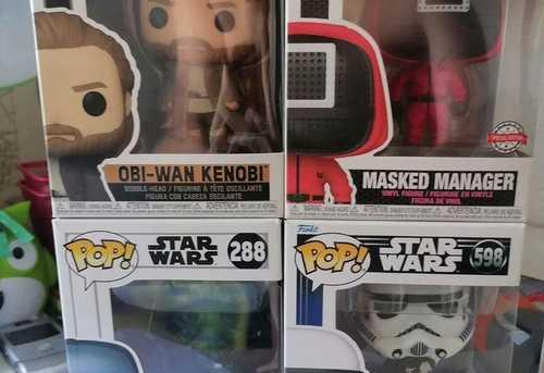 Funko POP: star wars AND squid game новые