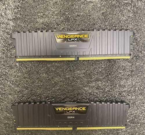 Оперативная память ddr4 Corsair vengeance 2666мгц