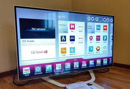 Телевизор LG'42(108см) SmartTV,WiFi,3D,Белый