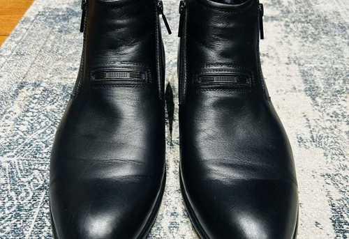Зимние ботинки сапоги мужские 43 кожа