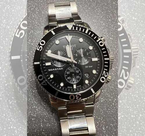 Мужские наручные часы tissot sea star