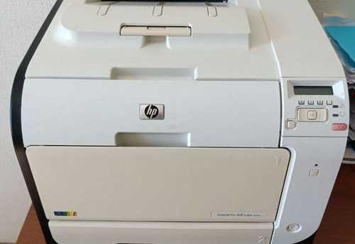 Принтер лазерный HP Color Laser Jet Pro 400 M 451